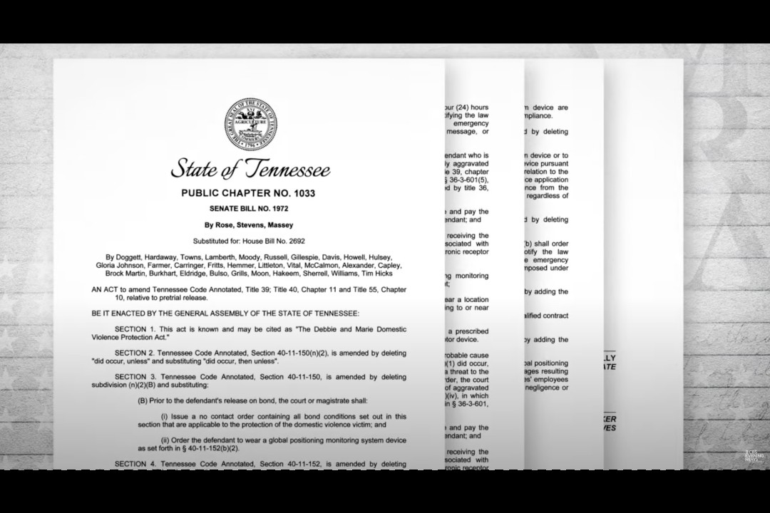 Tennessee enacts law requiring GPS tracking of violent domestic abusers ...